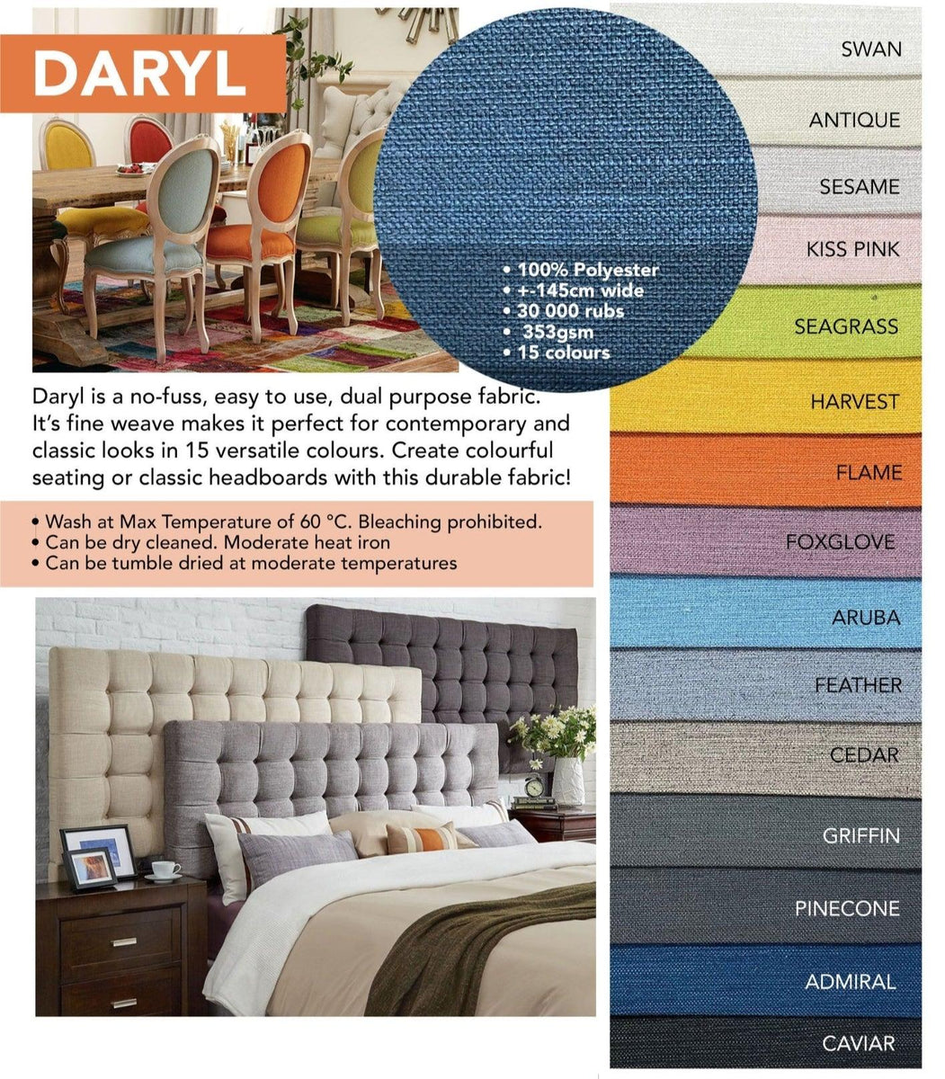 Daryl Dual-Purpose Upholstery Fabric – CurtainWorld.Online